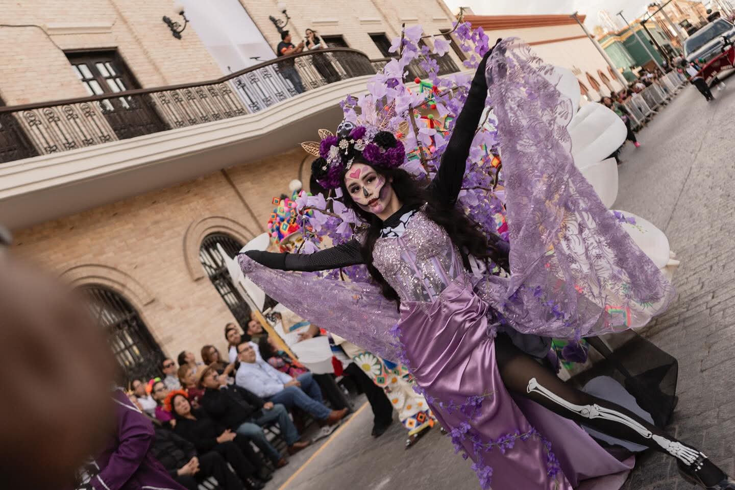 Matamoros celebra con gran éxito el Desfile de la huesuda 2025
